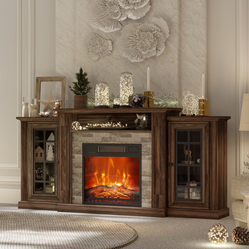 Red Barrel Studio Elisandro 59 W Electric Fireplace Reviews Wayfair